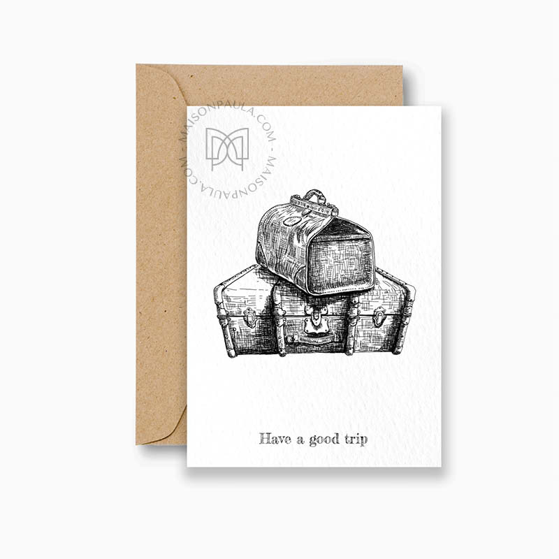 Carte postale Good trip | Maison Paula